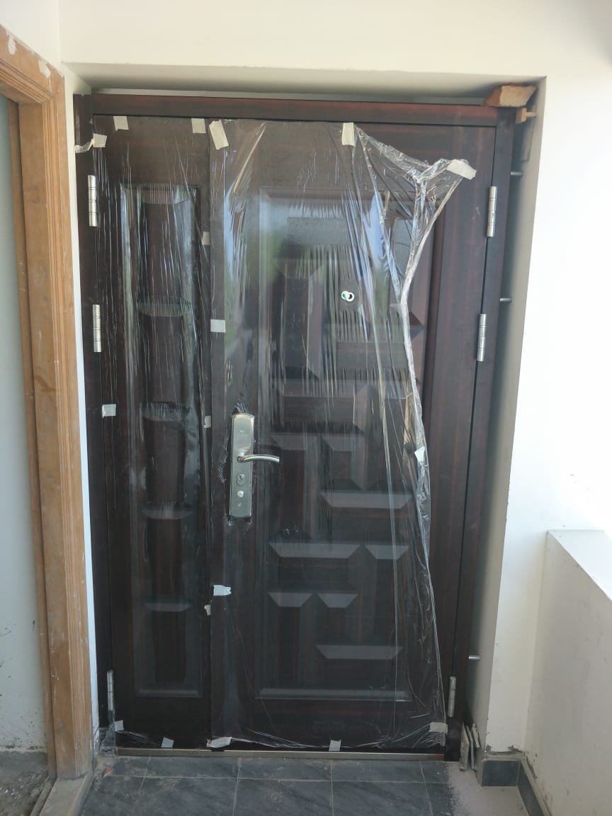 Our Works: Steel Door Installation by Shell Doors all over India ...